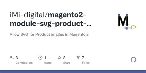 GitHub IMi Digital Magento2 Module Svg Product Images Allow SVG For