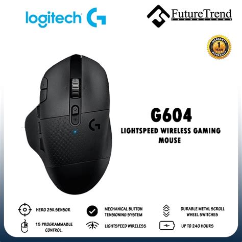 Logitech G604 Lightspeed Wireless Gaming Mouse Shopee Malaysia