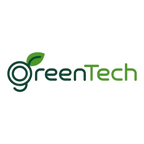 Greentech Sustainable Innovation Logo Eco Energy Green Future Clean