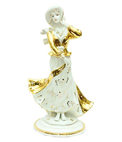 Фарфоровая статуэтка Девушка в шляпке Ручная работа Италия Id 28900605
