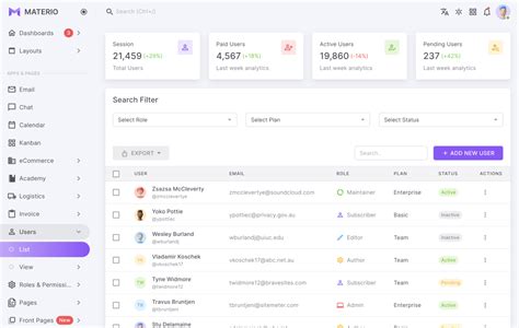 Materio Vuetify Vuejs 3 Laravel Admin Template Themeselection
