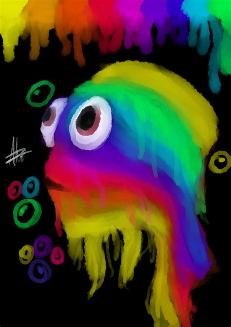 I Tried Drawing A Rainbow Dory Xd