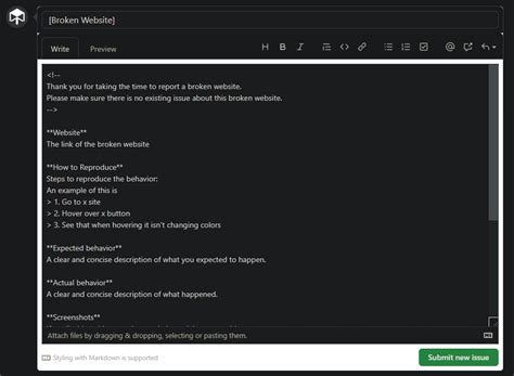 [broken website] github text boxes are broken · issue 3948