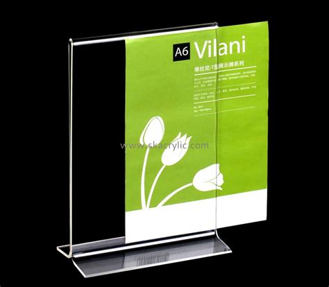 Acrylic Display Supplier Custom Tabletop Plexiglass Advertsing Sign