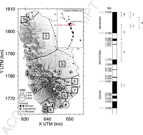 Figure 1 From Magnetic Structure Of Basse Terre Volcanic Island Guadeloupe Lesser Antilles