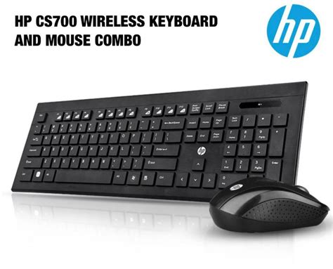 Hp Wireless Keyboard And Mouse Cs700 Daraz Lk