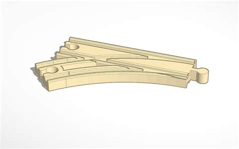 3d Design Brio Curved Switching Track Type B Tinkercad