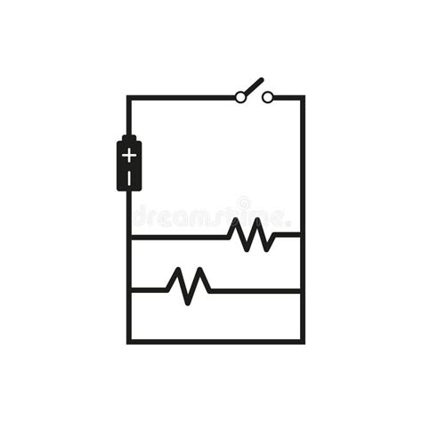 Wiring Diagram Icon Vector Illustration Eps 10 Stock Vector Illustration Of Connection Icon