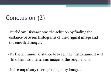 Face Recognition System Using LBP PPT