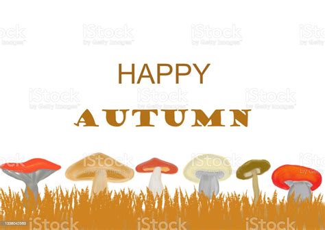 가을 인사말 카드 인사말 카드 엽서 휴일을 위한 디자인 인쇄용 그림입니다 가을 구성 9월에 대한 스톡 벡터 아트 및 기타 이미지