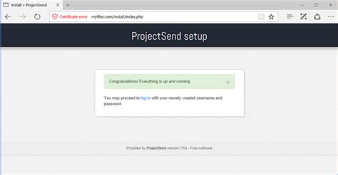 Install Projectsend On Debian Install Projectsend On Debian