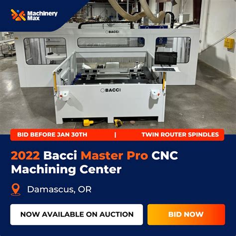This Bacci Cnc Machining Center Delivers Exceptional Precision For Cabinet… Machinerymax