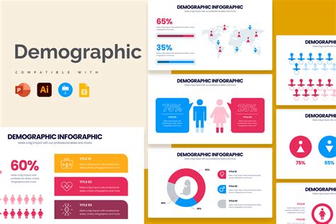 Demographic Infographic Templates Infograpia