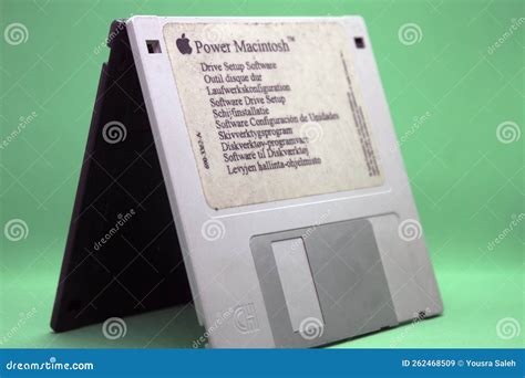 Floppy Disk Power Macintosh Editorial Stock Image Image Of Disk Diskette 262468509