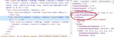 Javascript How To Get Props React Component Using Selenium In Python Stack Overflow