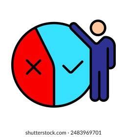 Diagram Exit Poll Icon Elections Analysis Stock Vector Royalty Free 2483969615 Shutterstock