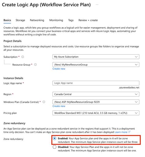 Protect Logic Apps From Zonal Failures Azure Logic Apps Microsoft Learn