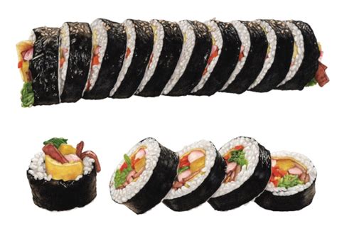 추억을 돌돌 말아낸 한국의 맛 김밥 Gimbap Hương Vị Cuộn Giữ Ký ức Của Hàn Quốc Hàn Quốc Lý Thú