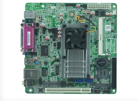 Industrial Embedded Mini Itx Motherboard Intel N455 1 66ghz Single Core