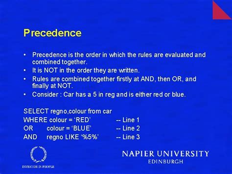 Sql Logical Operators And Aggregation Chapter 3 2