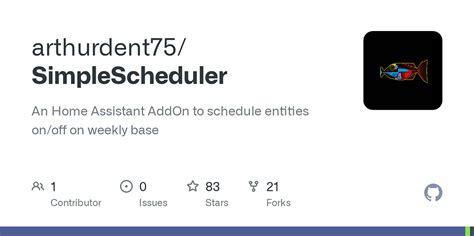 Simple Scheduler Addon Share Your Projects Home Assistant Community
