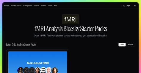 Fmri Analysis Bluesky Starter Packs 1 Lists • Aug 2025