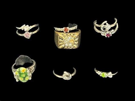 Assorted Rings Lot Trice Auctions