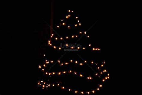 빛나는 크리스마스 트리 사진 무료 다운로드 Lovepik