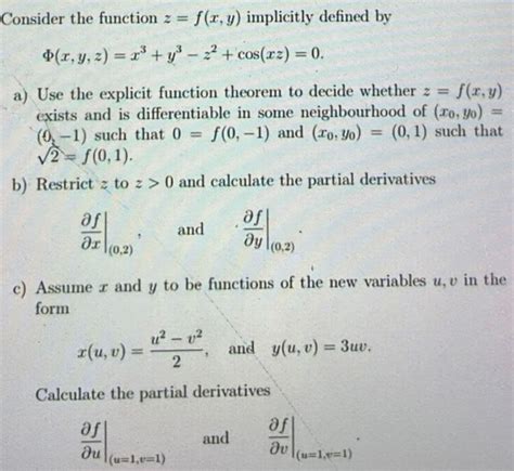 Answered Consider The Function Z Fx Y Bartleby