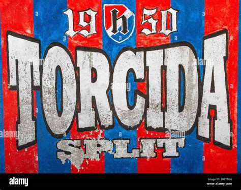 Torcida Split Supporters Group Insignia Hajduk Split Football Club Torcida Hajduk Supporters