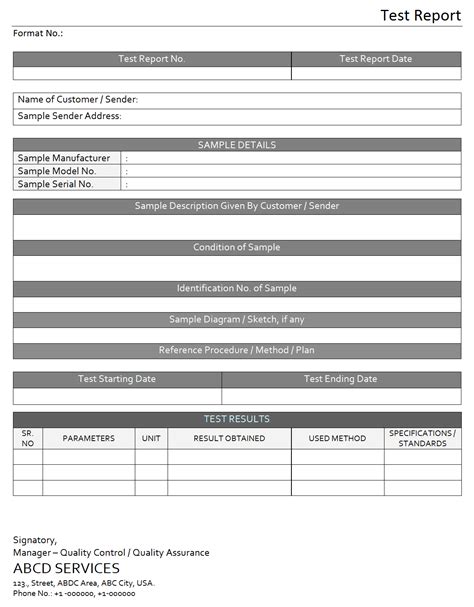 Test Report Template Excel Templates Continuous With Wppsi Iv Report Template Complete