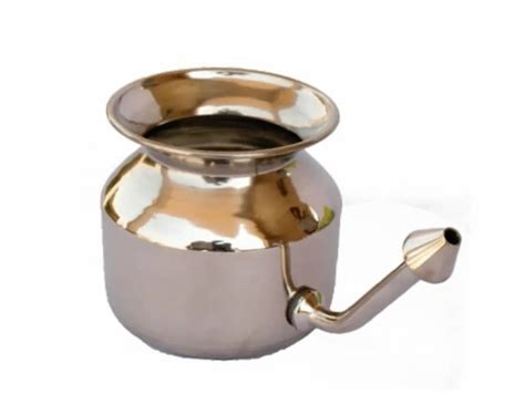 Steel Neti Pot At ₹ 200piece नेटी पॉट In New Delhi Id 25559194373 Steel Neti Pot At ₹ 200piece नेटी पॉट In New Delhi Id 25559194373