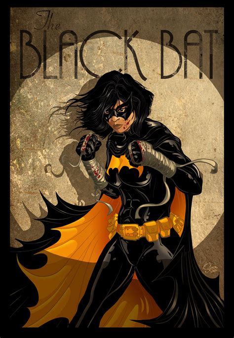 Cassandra Cain Black Bat Poster By Paulsizer On Deviantart
