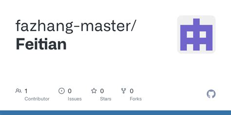 Github Fazhang Master Feitian