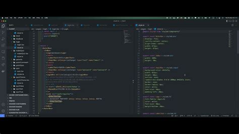 ONE React 주차 React Styled components 사용하기 YouTube
