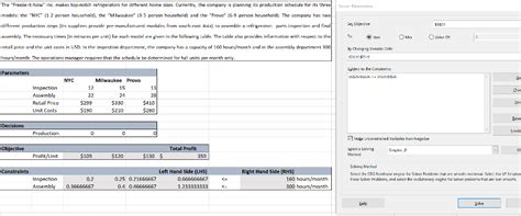 Solved Need Help Using Solver To Maximize Profit For This Chegg Com