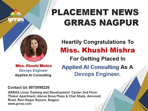 Grras Solution Pvt Ltd On Linkedin Grrasinfotech Grrasnagpur Placement2023