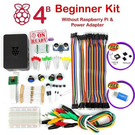 Raspberry Pi Model B Beginner Kit Without Raspberry Pi Suaye Electronics