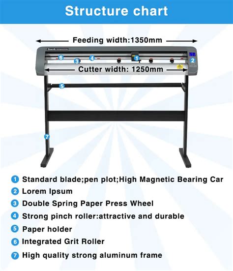 High Quality Graph Plotter 12m 16m Flat Bed Cutter
