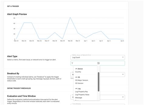 Updates To Alerts Expanded Alert Metrics Filters And A New App Version Breakout