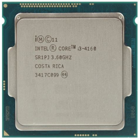 Intel Core I3 4160 Haswell Dual Core 3 6ghz Lga 1150 54w Desktop