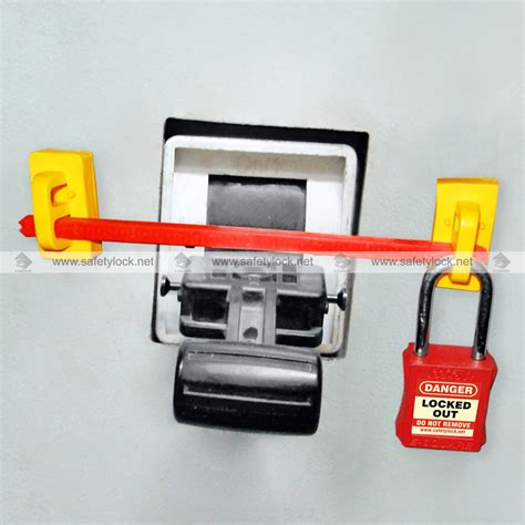 Lockout Tagout Electrical Panel Key Type Lock Exposed Lockout