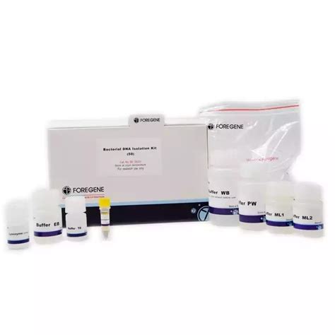 Laboratory Bacterial Dna Isolation Kit Bacterial Dna Extraction