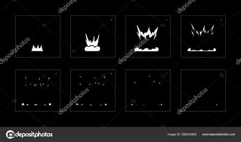 Explosion Smoke Effect Explosion Animation Effect Animation Sprite