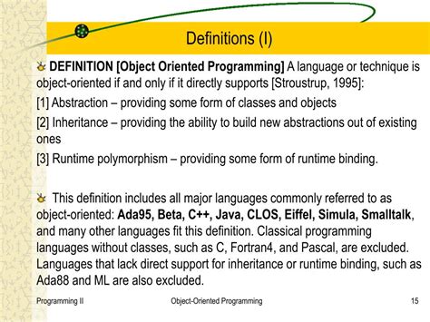Ppt Object Oriented Programming Powerpoint Presentation Free Download Id4878918