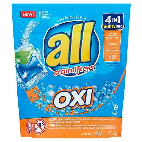 All Oxi With Stainlifters Detergent