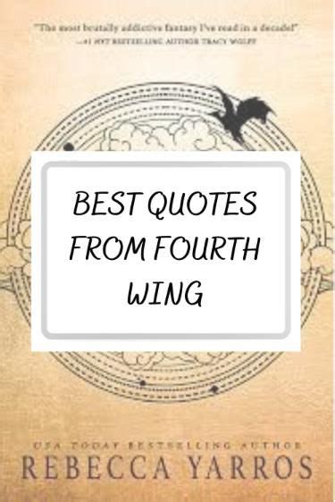 Fourth Wing The Empyrean 1 Wings Book Wings Quotes Fantasy Books