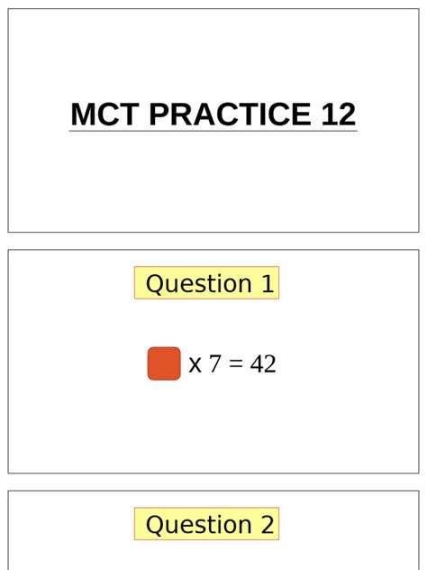 Mct Practice 12 Pdf Triangle Euclidean Plane Geometry