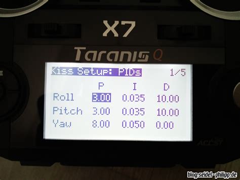 flyduino kiss fc cc lua script for pids settings and vtx