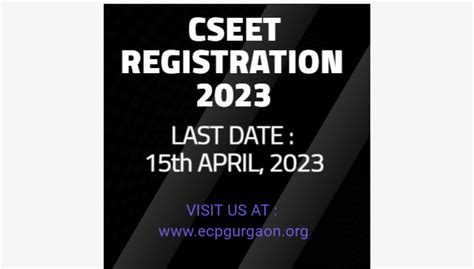 CSEET REGISTRATION MAY 2023 Ecp